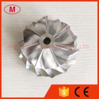 China S400 171691 74.53/101.44mm 7+7 blades Turbo Billet/milling/aluminum 2618 compressor wheel for S374/S375 : 171702 for sale
