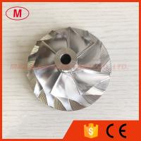 China K26 50.33/72.60mm 7+7 blades Turbo milling/aluminum 2618/billet compressor wheel for 5326-970-0001 BMW M57 for sale