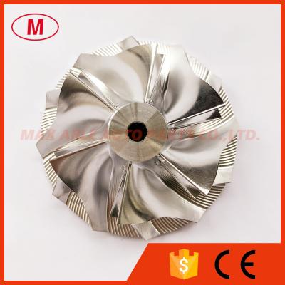 China GT3582 451644-0005 61.33/82.00mm 6+6 blades Turbo milling/billet compressor wheel for sale