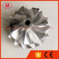 China Supercharger 94.00/121.50mm 7+7 blades turbo milling/aluminum 2618/billet compressor wheel for sale