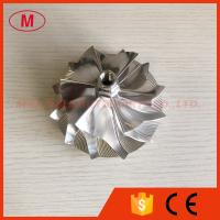 China S400 171691 74.53/101.44mm 6+6 blades Turbo milling/aluminum 2618/billet compressor wheel for 171702(S400SX4-75), 176806 for sale