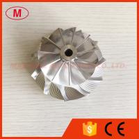 China S300 173297 63.00/88.48 mm 11+0 blades turbo milling/aluminum 2618/billet compressor wheel for 177283(S300SX3-63) for sale
