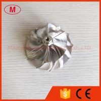 China GTP38R reverse 65.94/88.04mm 729567-0001 6+6blades high performance turbo milling/aluminum 2618/Billet compressor wheel for sale