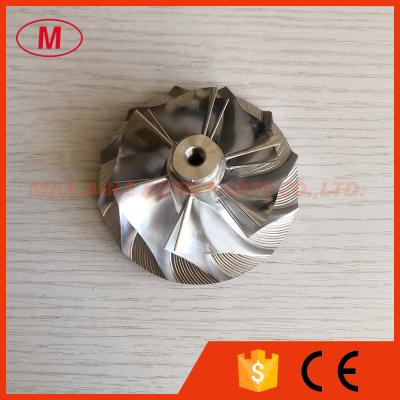 China GTX3576 434292-0007/9 56.84/76.20mm 6+6 blades Turbocharger Milling/aluminum 2618/billet compressor wheel for 479016 for sale