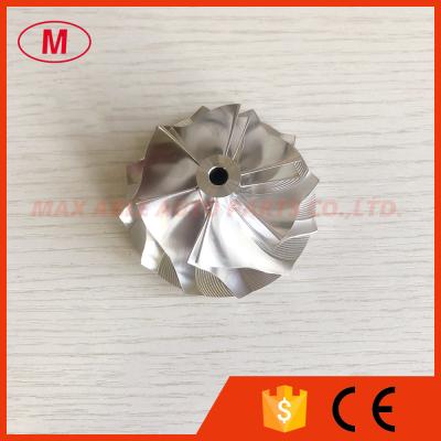 China GT15-25 47.00/60.40mm 6+6 blades Turbo milling/aluminum 2618/billet compressor wheel for sale
