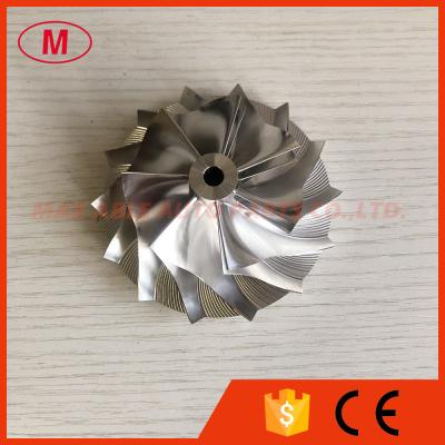 China T04R 58.00/84.00mm 7+7 blades high performance turbo milling/aluminum 2618/billet compressor wheel for Racing for sale