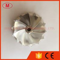 China GT15-25 point milling 46.00/58.00mm 7+7 blades Performance aluminum 2618/milling/billet compressor wheel for sale