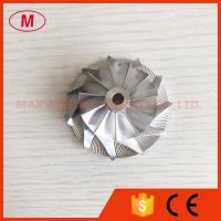 China TF035 34.84/51.00mm 11+0 blades high Performance turbo milling/aluminum 2618/billet compressor wheel for sale