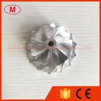 China TD05H 20G reverse 52.56/68.01mm 7+7 blades 49179-43400 performance Turbo milling/aluminum 2618/billet compressor wheel for sale