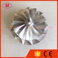China GT47 94.00/123.50mm 13+0 blades turbocharger turbo milling/aluminum 2618/billet compressor wheel for sale