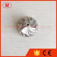 China KP39 35.99/48.00mm 6+6 blades turbo milling/aluminum 2618/billet compressor wheel for sale