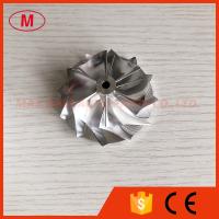 China K04 47.56/61.98mm 6+6 blades turbocharger turbo milling/aluminum 2618/billet compressor wheel for sale
