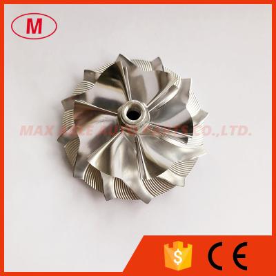 China S300 173296 63.00/88.48 mm 6+6blades turbo milling/aluminum 2618/billet compressor wheel for 177283(S300SX3-63) racing for sale