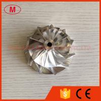 China GT3576 58.00/76.13mm 11+0 blades turbo Billet/Milling/aluminum 2618 compressor wheel for racing for sale