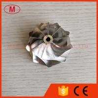 China TD04HL 19T 46.02/58.00mm 9+0 blades 49189-X high performance turbo milling/aluminum 2618/billet compressor wheel for sale