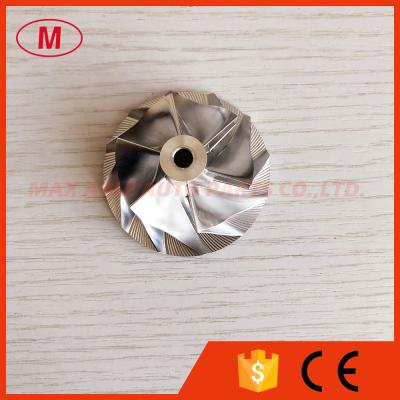 China TF035 6+6 blades 38.00/51.00mm Turbo milling/aluminum 2618/billet compressor wheel for 49335-00600/49135-09610 N47D20 for sale
