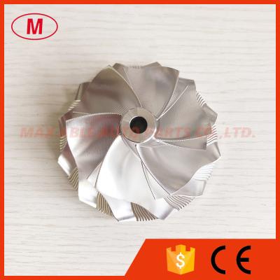 China TD07S 60.50/79.00mm 6+6 blades point milling Turbo Billet/milling/aluminum 2618 compressor wheel for sale