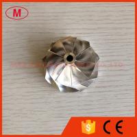 China G25-550 48.35/60.00mm 9+0 Blades Point milling turbo aluminum 2618/Milling/billet compressor wheel for 871389-5004S for sale