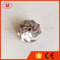 China RHF5HB 46.50/59.94mm 9+0 blades point milling Turbocharger milling/aluminum 2618/billet compressor wheel for sale