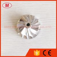 China TD05H 43.18/56.52mm 7+7 blades Turbo milling/aluminum 2618/billet compressor wheel for sale