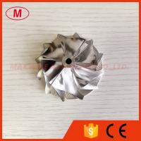 China K16 52.50/68.00mm 6+6 blades turbo milling/aluminum 2618/billet compressor wheel for sale