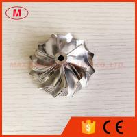 China K16 20G reverse 52.56/68.00mm 6+6 blades Turbo milling/aluminum 2618/billet compressor wheel for sale
