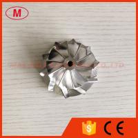 China GT15-25 44.50/60.40mm 770240-0001U 10+0 blades performance aluminum 2618/billet compressor wheel for sale