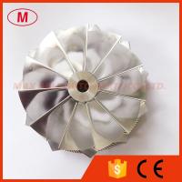 China T51R 85.00/102.33mm 11+0 blades turbocharger milling/aluminum 2618/billet compressor wheel for sale