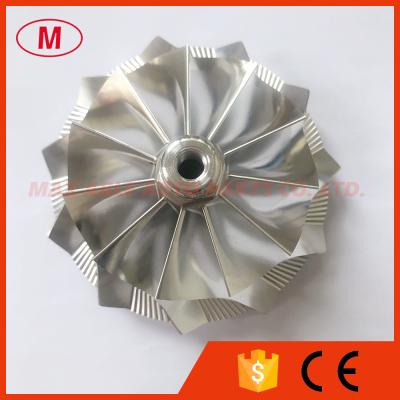 China GTX4294 800269-5001 70.24/94.40mm 11+0blades Turbo milling/aluminum 2618/billet compressor wheel for sale