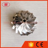 China K26 60.00/82.50mm 7+7 blades high performance turbocharger milling/aluminum 2618/billet compressor wheel for sale