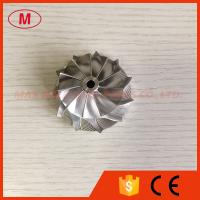 China GT15-25 41.93/55.69mm 11+0 blades high performance Turbo Milling/aluminum 2618/billet compressor wheel for sale
