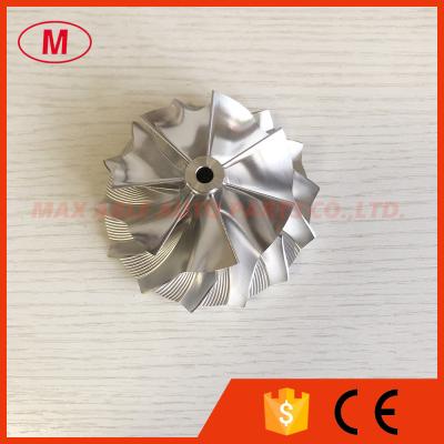 China B03G reverse 7+7 blades 62.00/82.00mm High performance Turbo milling/aluminum 2618/Billet compressor wheel for sale
