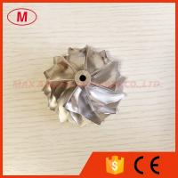 China RHF5 52.56/68.00mm 7+7 blades high performance turbochargeraluminum 2618/milling/billet compressor wheel for sale