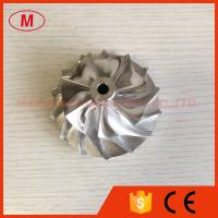 China S200 171861 57.29/80.57mm 7+7blades milling/aluminum 2618/billet compressor wheel for 171857/171858/171859/171860/171935 for sale