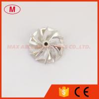 China RHF5 45.00/58.00mm 6+6 blades reverse high performance turbo turbocharger aluminum 2618/milling/billet compressor wheel for sale