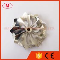 China TD04 51.00/66.5mm 9+0 blades high performance turbo Turbocharger milling/aluminum 2618/billet compressor wheel for sale