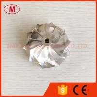 China GT28 49.70/67.40mm 10+0 blades  turbocharger milling/aluminum 2618/billet compressor wheel for 446179-0094/816366-0001 for sale