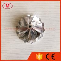 China K04 reverse 51.03/61.98mm 7+7blades turbo aluminum 2618/milling/ billet compressor wheel for turbo for sale