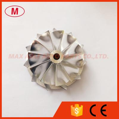 China K04 41.00/51.00.mm 11+0 blades high performance Turbocharger milling/aluminum 2618/billet compressor wheel for sale