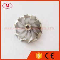 China RHF3 reverse 37.50/48.00mm 10+0blades high blades Turbo milling/aluminum 2618/billet compressor wheel for sale