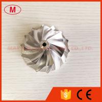 China RHF5 reverse 54.50/70.00mm 7+7 blades High performance Turbo milling/aluminum 2618/billet compressor wheel for sale