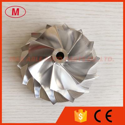 China HX40/HE351 59.96/85.98mm 7+7 blades 4035879 high performance Turbo Billet compressor wheel for sale