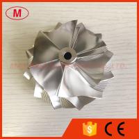 China GTP38R forward 67.00/88.04mm 6+6 blades high peroformance turbo milling/aluminum 2618/billet compressor wheel for sale