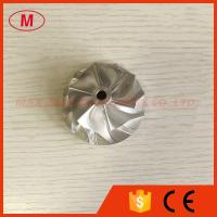 China RHF55 CIES 43.15/59.94mm 6+6 blades Turbo milling/aluminum 2618/billet compressor wheel for ISUZU for sale