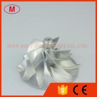 China GTX3071 54.70/72.00mm 5+5 blades high performance point milling turbo milling/aluminum 2618/billet compressor wheel for sale