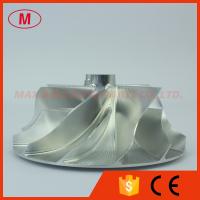 China GT3037 reverse 6+6 blades 57.04/76.13mm point milling turbo milling/aluminum 2618/billet compressor wheel . for sale