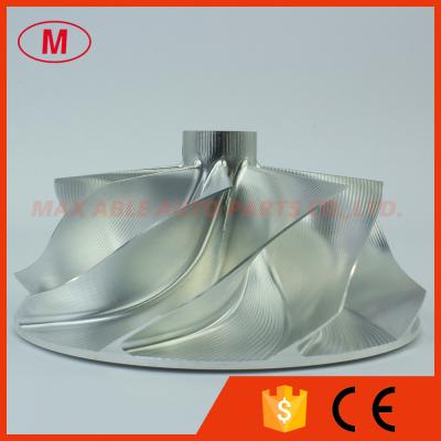 China G35-1050 reverse 68.07/84.45mm 9+0 Blades point milling turbo aluminum 2618/Milling/billet compressor wheel for sale