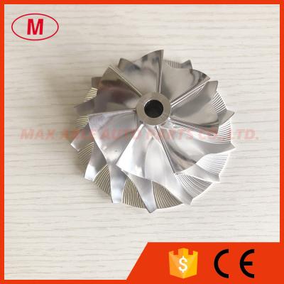 China KTR90 59.90/85.90mm 7+7blades high performance turbo milling/aluminum 2618/billet compressor wheel for sale