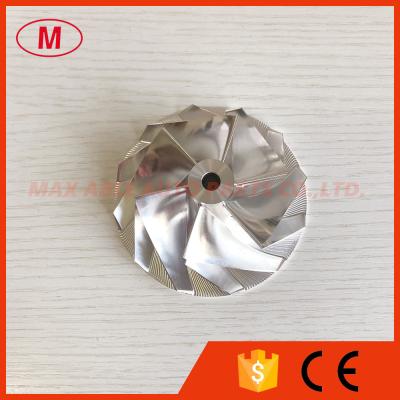 China S200 59.90/85.90mm 6+6 blades Turbo milling/aluminum 2618/billet compressor wheel for sale