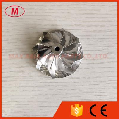 China GT15-25 43.50/60.00mm 8+0 blades turbo turbocharger aluminum 2618/milling/billet compressor wheel for sale